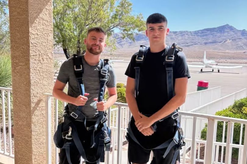 Brit survives 11,000ft plunge as parachute fails on 'dream' US holiday ...