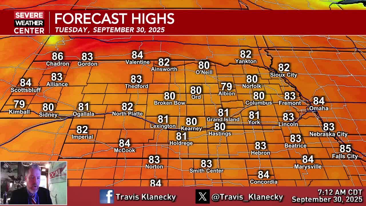 Only slightly cooler to end September, but October could start off a ...