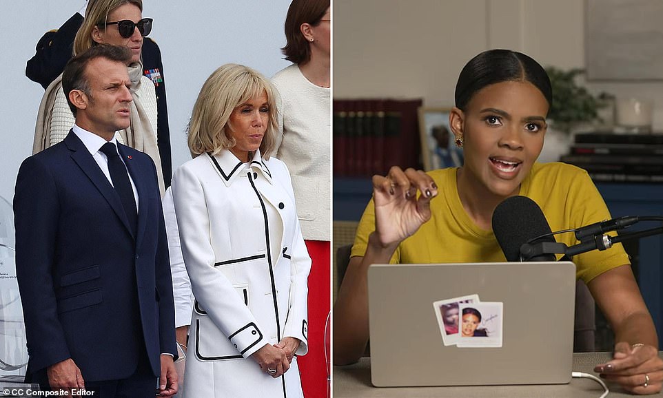 Macrons say Candace Owens 'doubled down' on gender lies to cash in