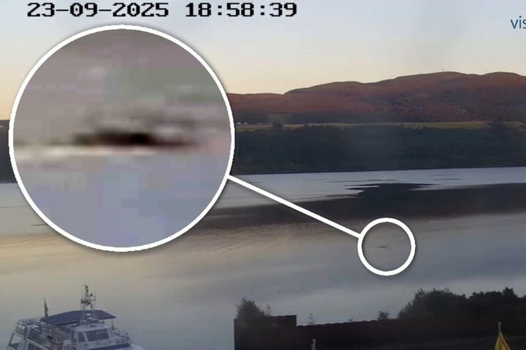 New Loch Ness Monster sighting after creature size of '3 grown men ...