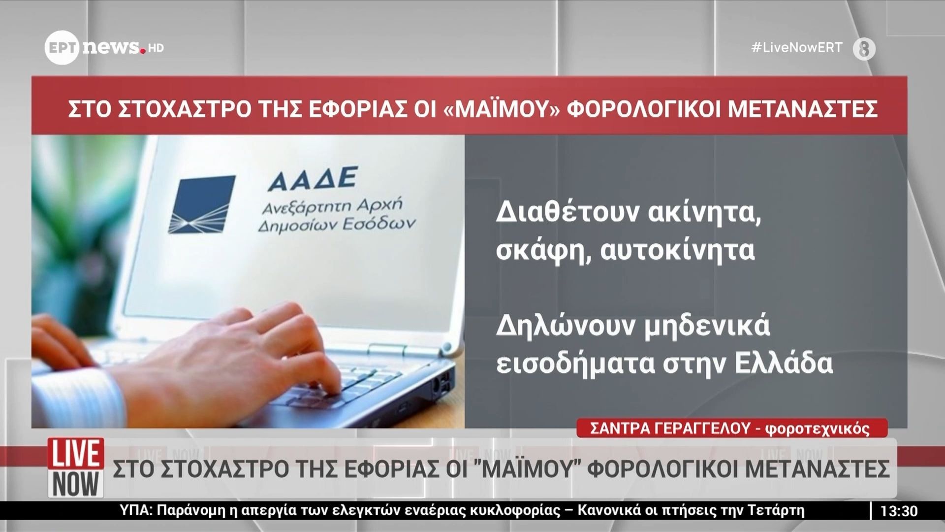Στο στόχαστρο της εφορίας οι "μαϊμού" φορολογικοί μετανάστες