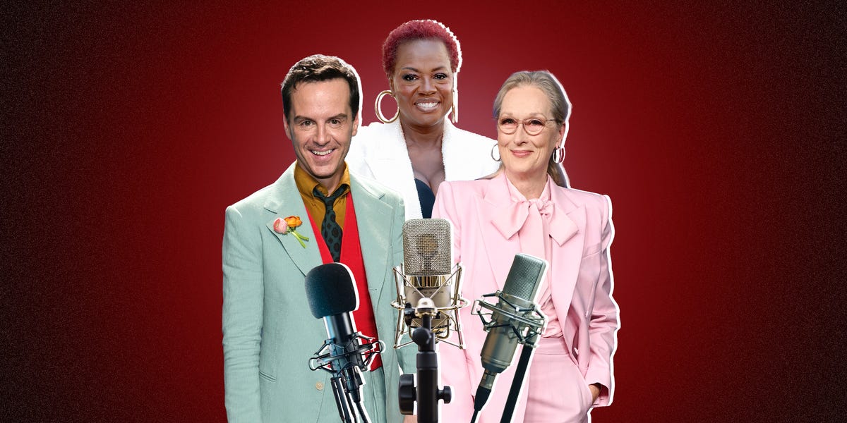 Why Hollywood’s Hottest Stars Are All Recording Audiobooks