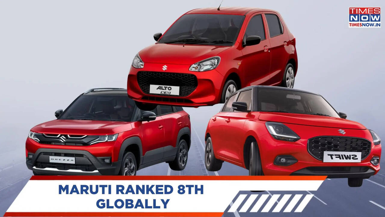 Maruti Suzuki Ranks 8th Globally, Overtakes Volkswagen And Ford Motor ...