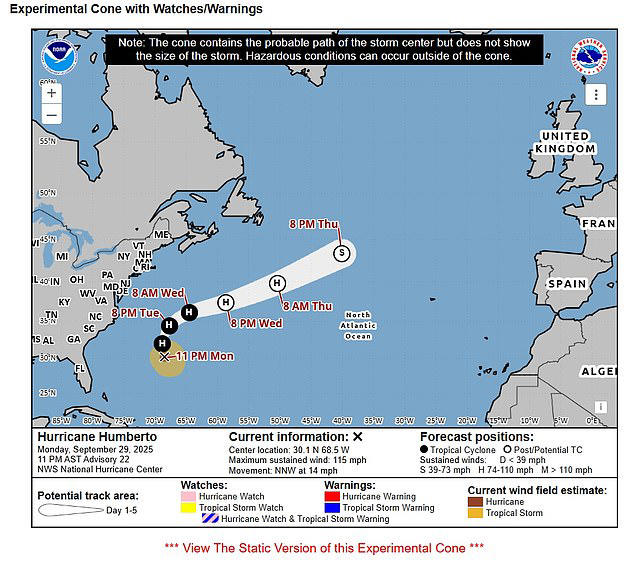 Britain braced for 'incredible' rainfall from tail-end of hurricanes ...