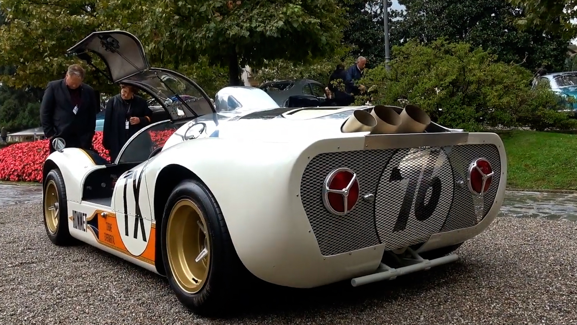 Howmet TX gas turbine racecar at Villa d’Este
