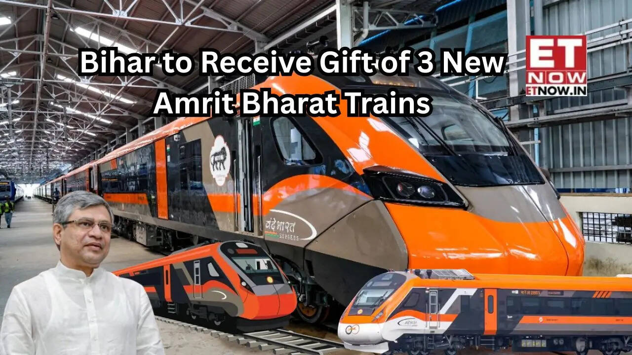 Railways’ big gift to Bihar: 7 New trains including Amrit Bharat ...
