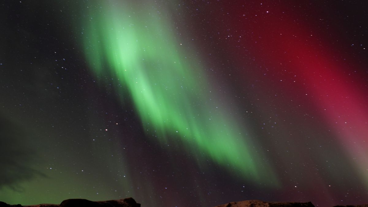 Polarlichter tauchen Norddeutschland in magisches Licht