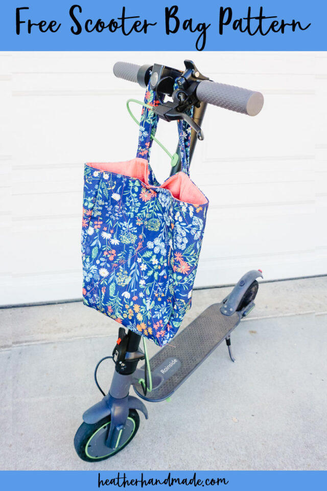 Free Electric Scooter Bag Sewing Pattern