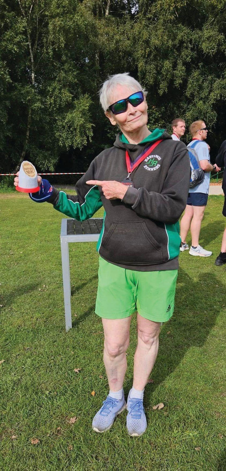 Hastings Runners’ Gates runs for England