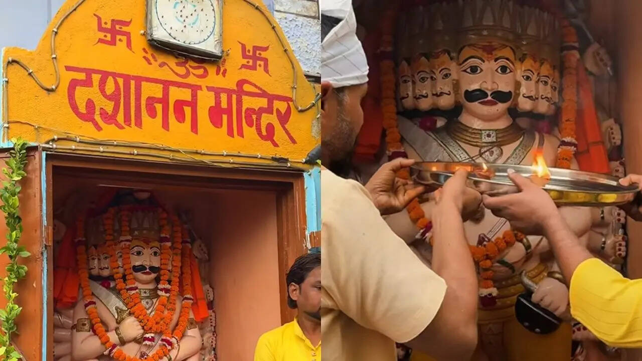 Dashanan Mandir: At This 135-Year-Old Kanpur Temple, Ravan Is ...