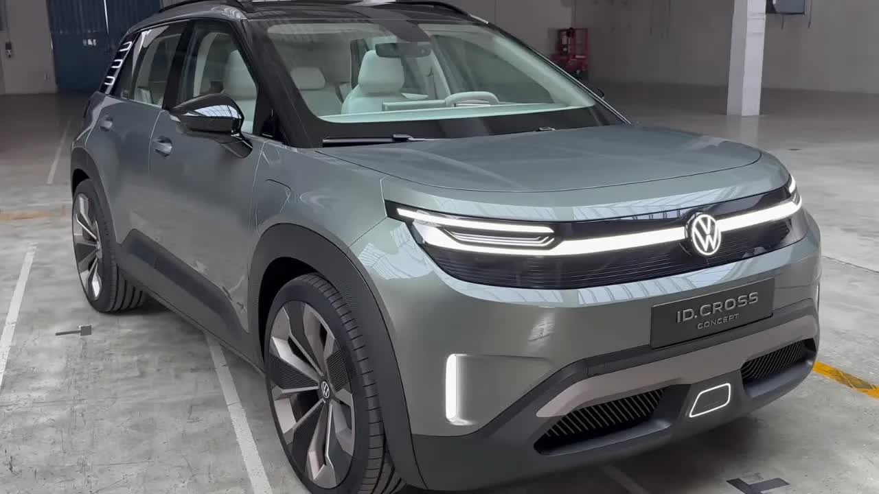 VW ID. Cross Concept enthüllt – so kommt der neue elektrische City-SUV!