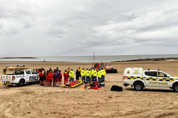 RNLI lifeguard team signs off after busy summer on Wirral beaches