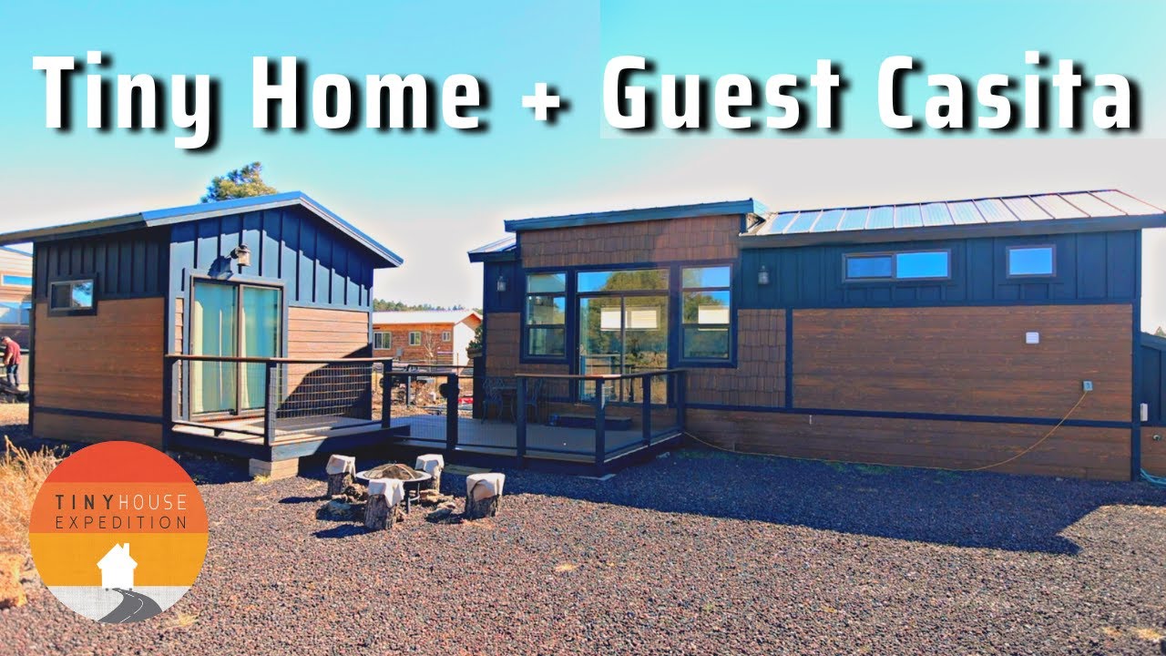 Inside a stunning tiny house with guest suite