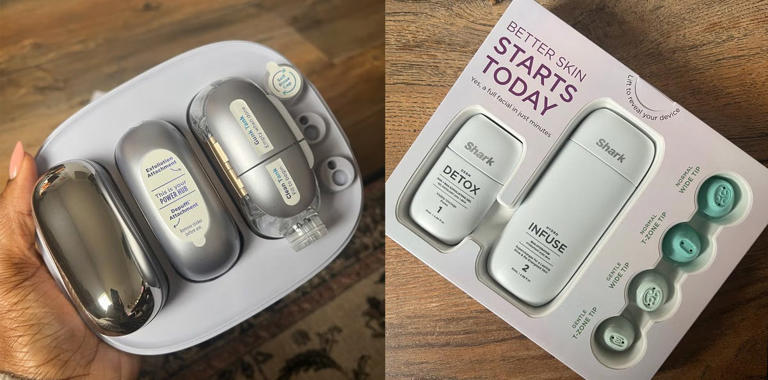 Shark Just Launched a New Skincare Device That’s Like a DIY Hydrafacial ...