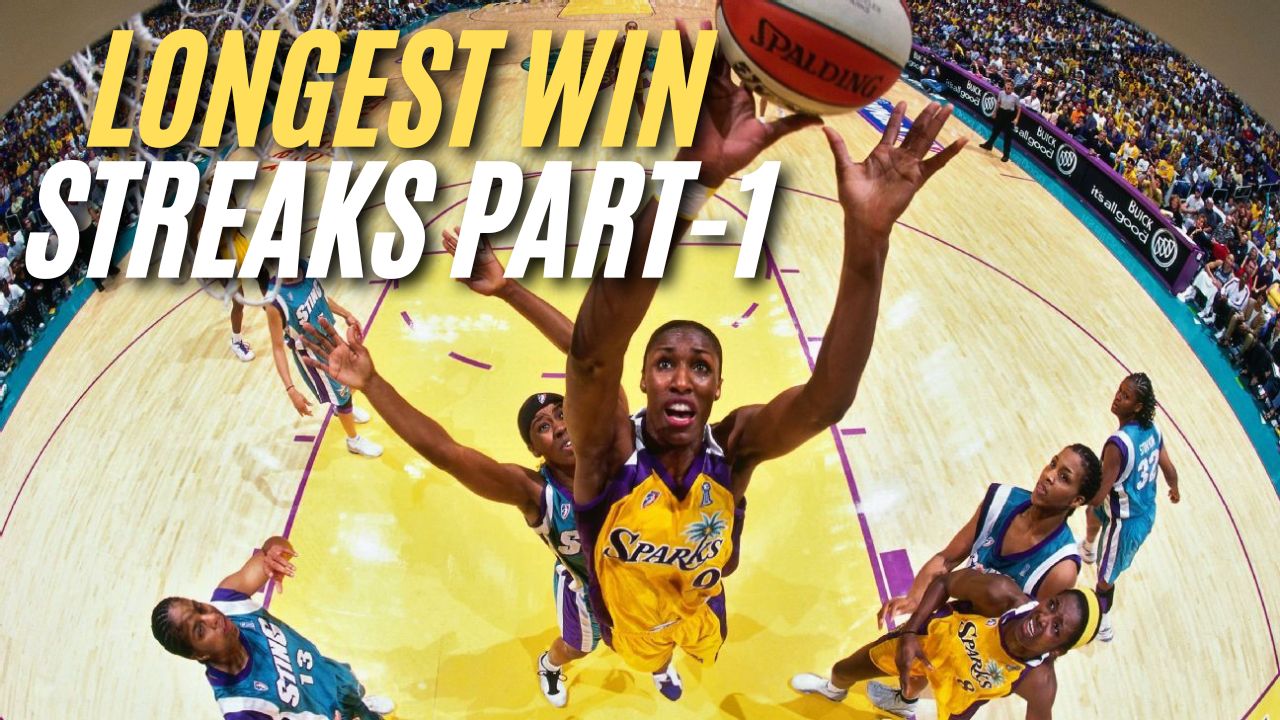 The WNBA’s Longest Win Streaks and How They Ended (Part 1)