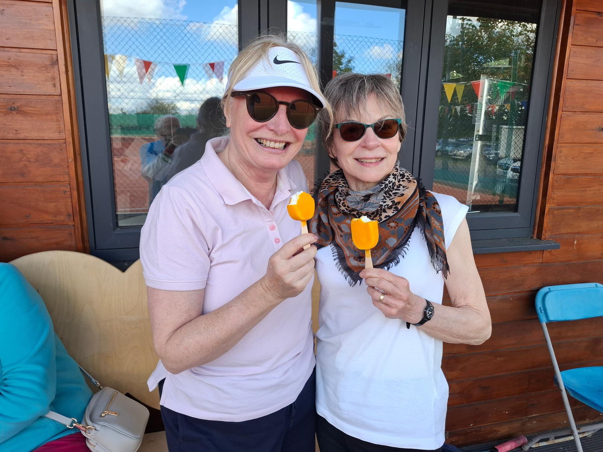Game, set and perfect match for Melton Tennis Clubs Justin and Carol