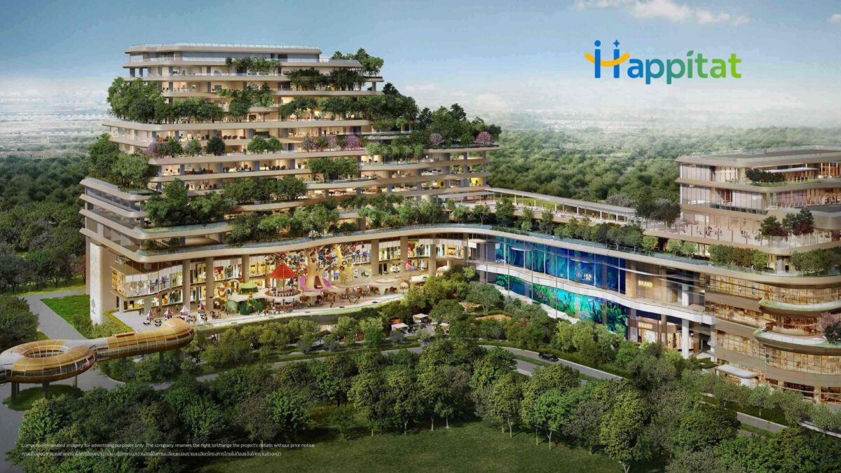 ซีพี แอ็กซ์ตร้า เผยโฉมอาณาจักรความสุข 15,000 ล้าน ‘Happitat’ บางนา ก.ม.7