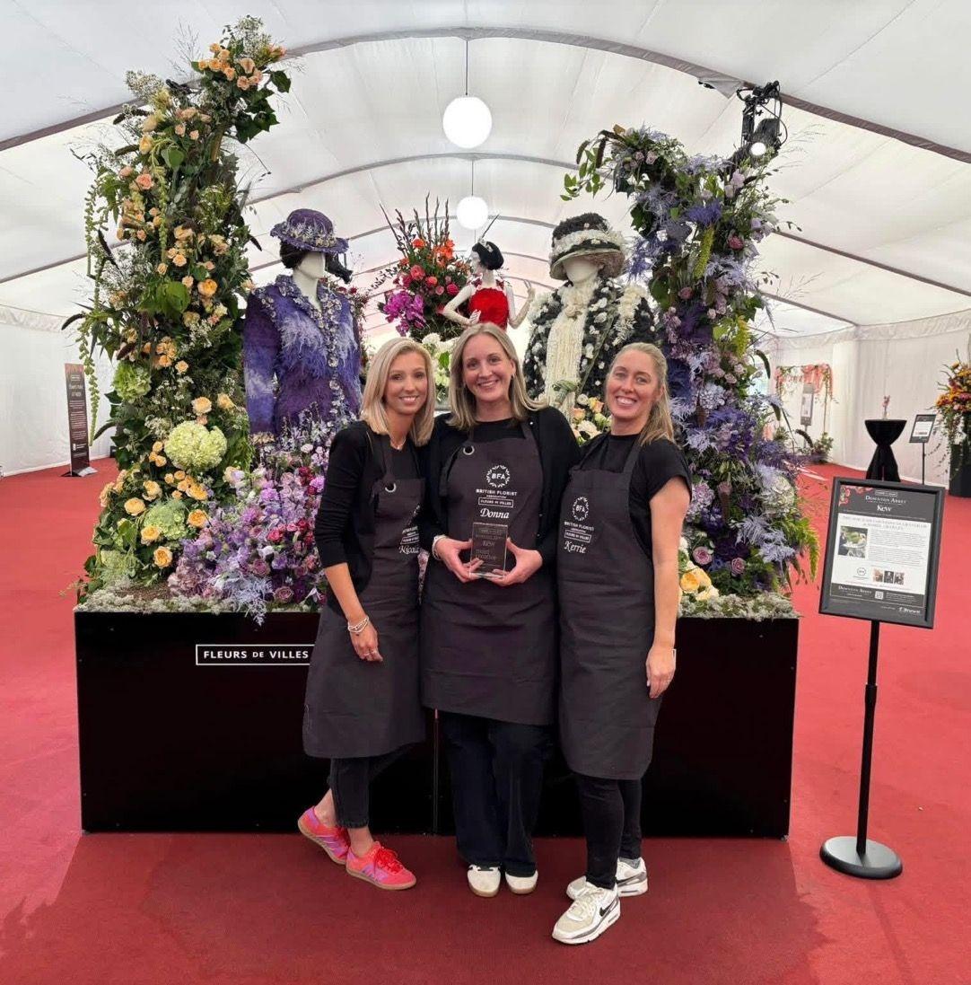 Local florist brings award-winning designs to Kew Gardens
