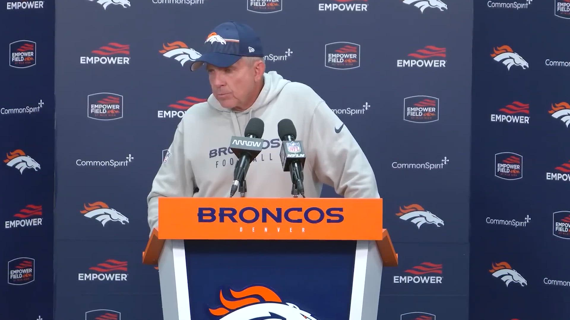 Sean Payton on Importance of Winning 3rd Down, Broncos' Offensive Identity