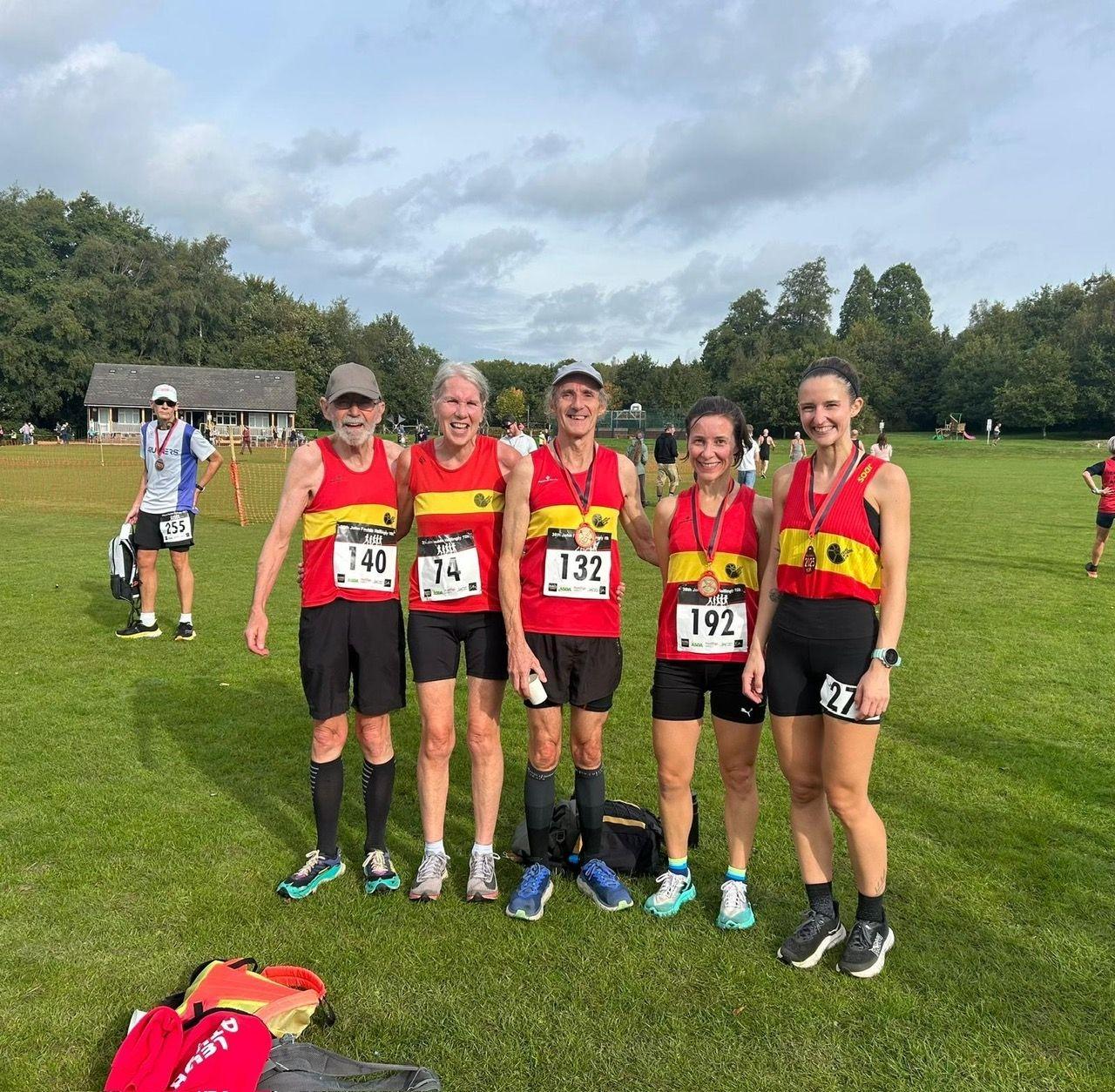 Lewes AC veterans lead the way with category wins in Hellingly 10k