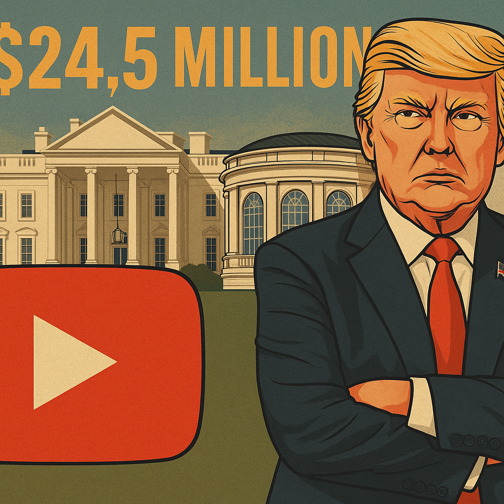 Google-Deal mit Trump: YouTube zahlt Millionen für Ballsaal