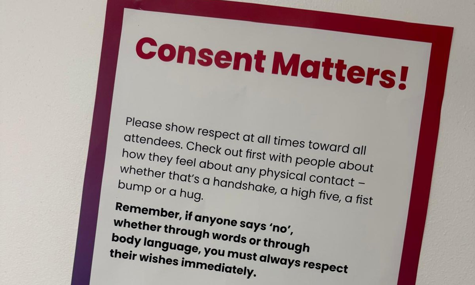 Labour conference attendees told to ask for 'consent' before shaking ...