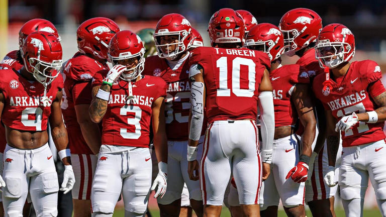 Bottom 25 college football rankings: Arkansas makes season debut amid ...