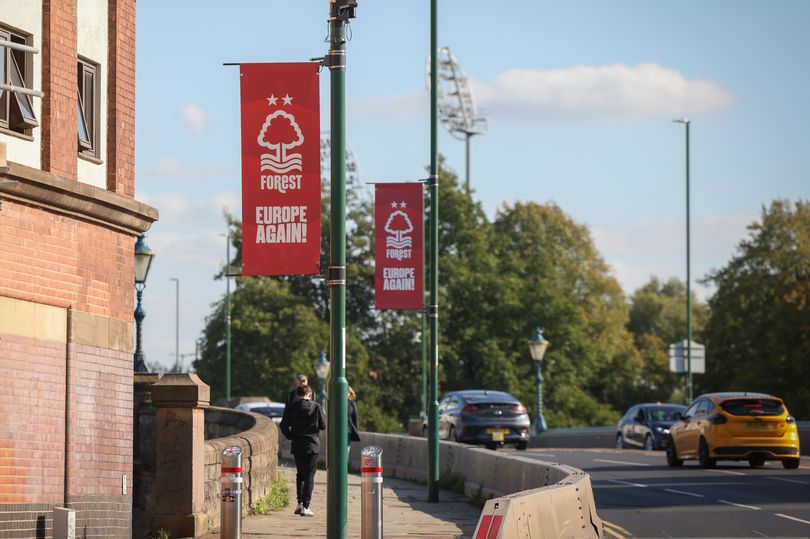Nottingham Forest banners appear on Trent Bridge ahead of Reds' first ...