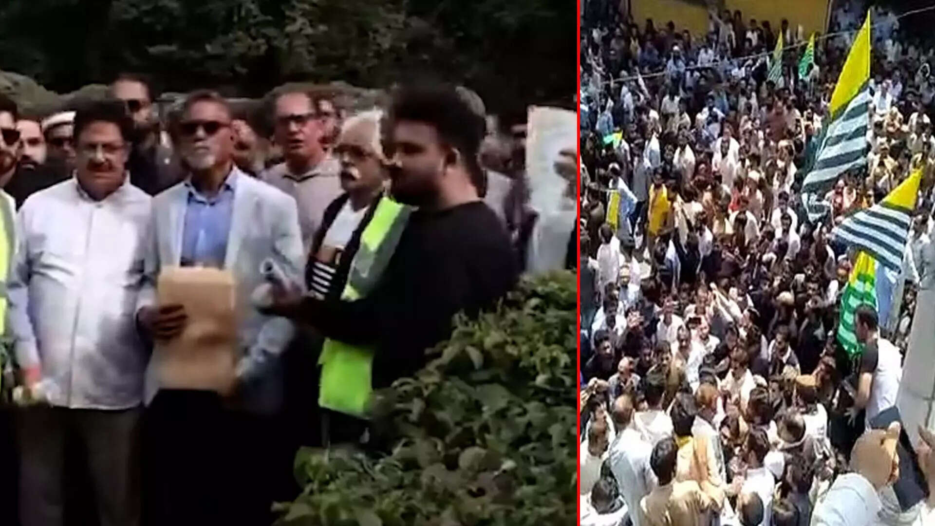 British Kashmiris Protest Outside Pakistan Consulate In Bradford ...