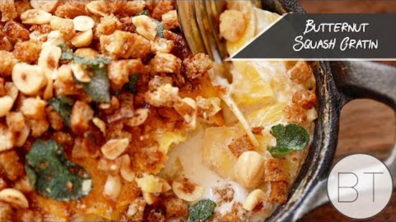 Butternut Squash Gratin