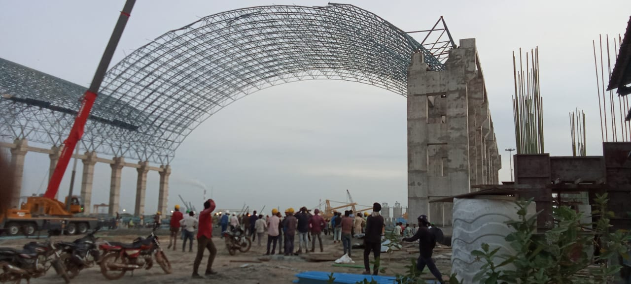 Tamil Nadu tragedy: 9 workers killed; steel arch collapses at build site
