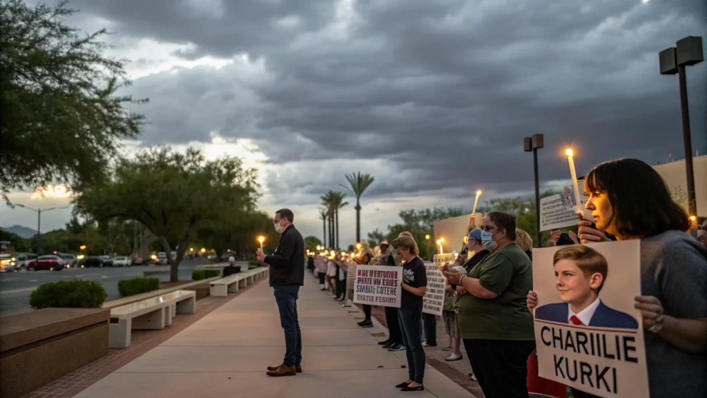 Unverified Report Spurs Arizona Vigil
