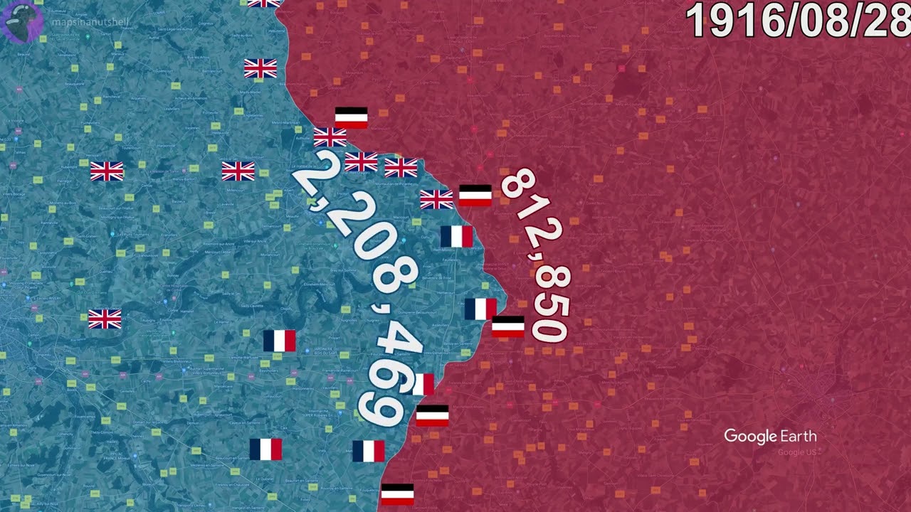 Battle of the Somme explained in 45 seconds