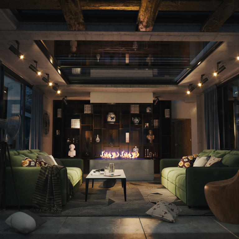 Kdo bydlí v domě na útesu, který takřka visí nad stromy, skálou i vodou?