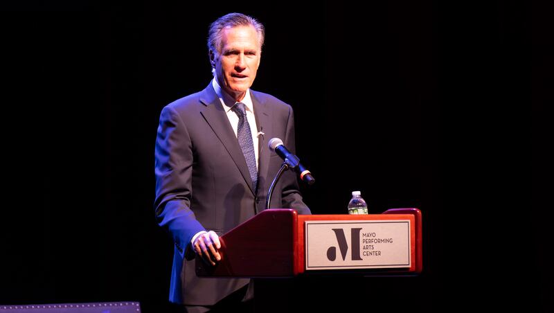 Michigan native Mitt Romney speaks about tragic shooting at Latter-day ...