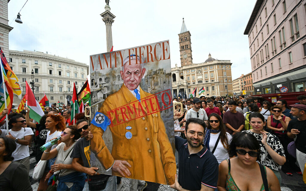 Poll finds 15% of Italians see attacks on Jewish people as ‘justifiable’