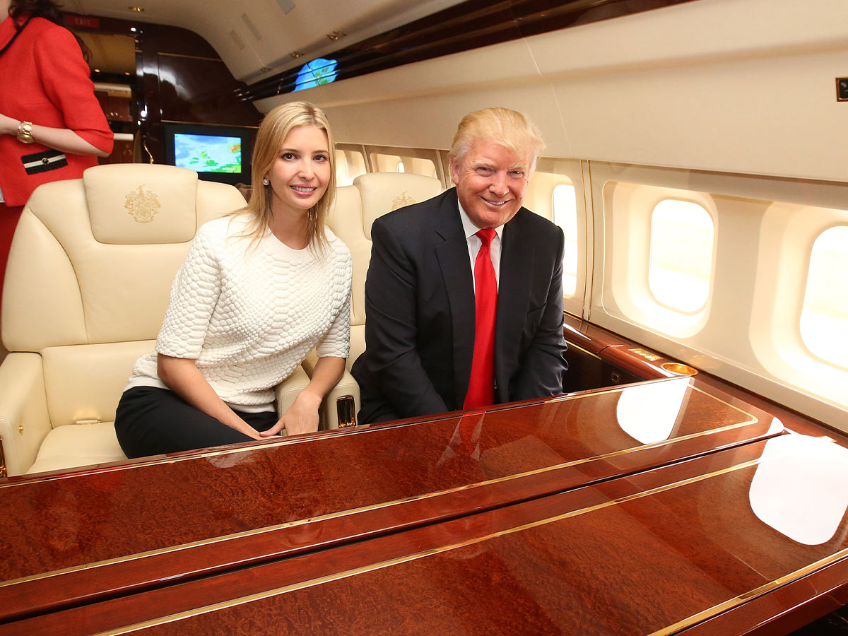 Inside Donald Trump’s Private Jets and Lavish Upgrades