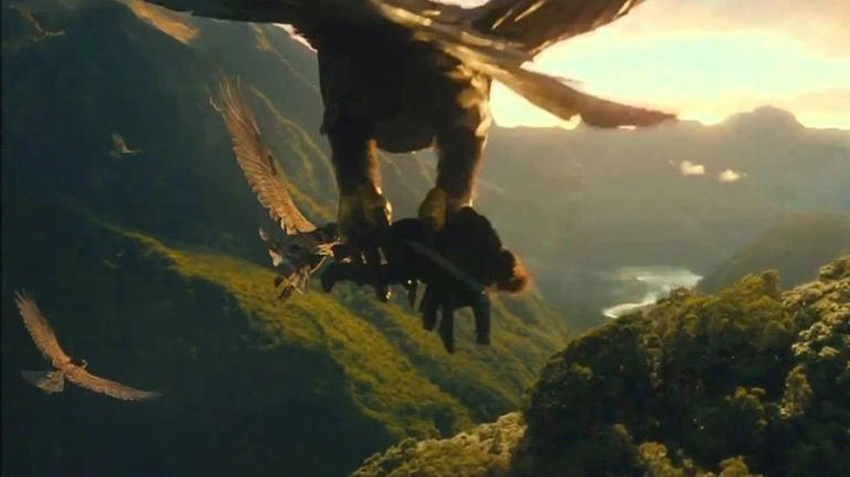 Lord Of The Rings' Eagles Didn't Take Frodo To Mordor For A Reason You ...
