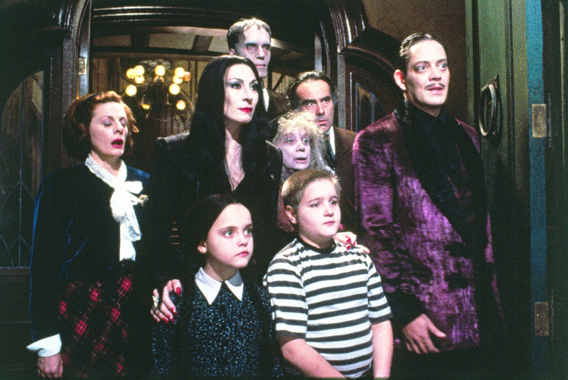 'The Addams Family' cast throughout the years