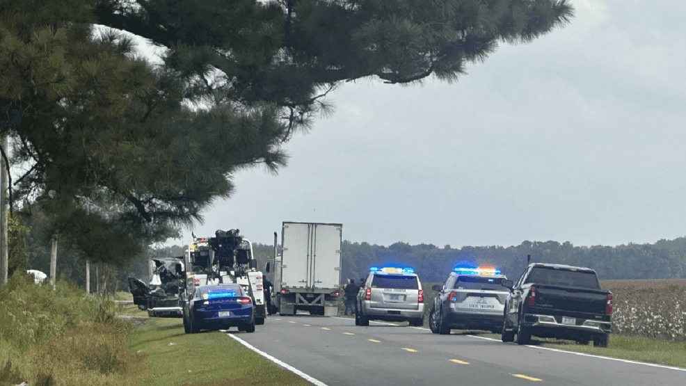 Fatal crash in Bertie County leaves one dead after pickup hits 18-wheeler