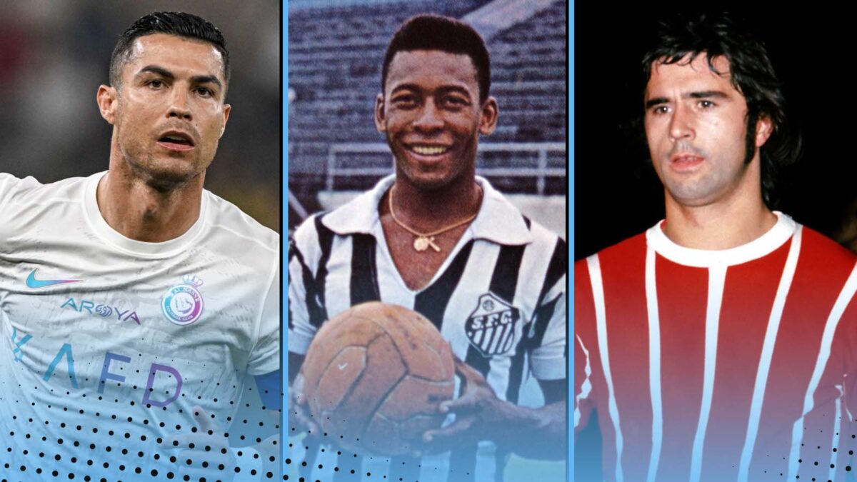 The 24 footballers with 1000+ goals including Pele, Cristiano Ronaldo ...