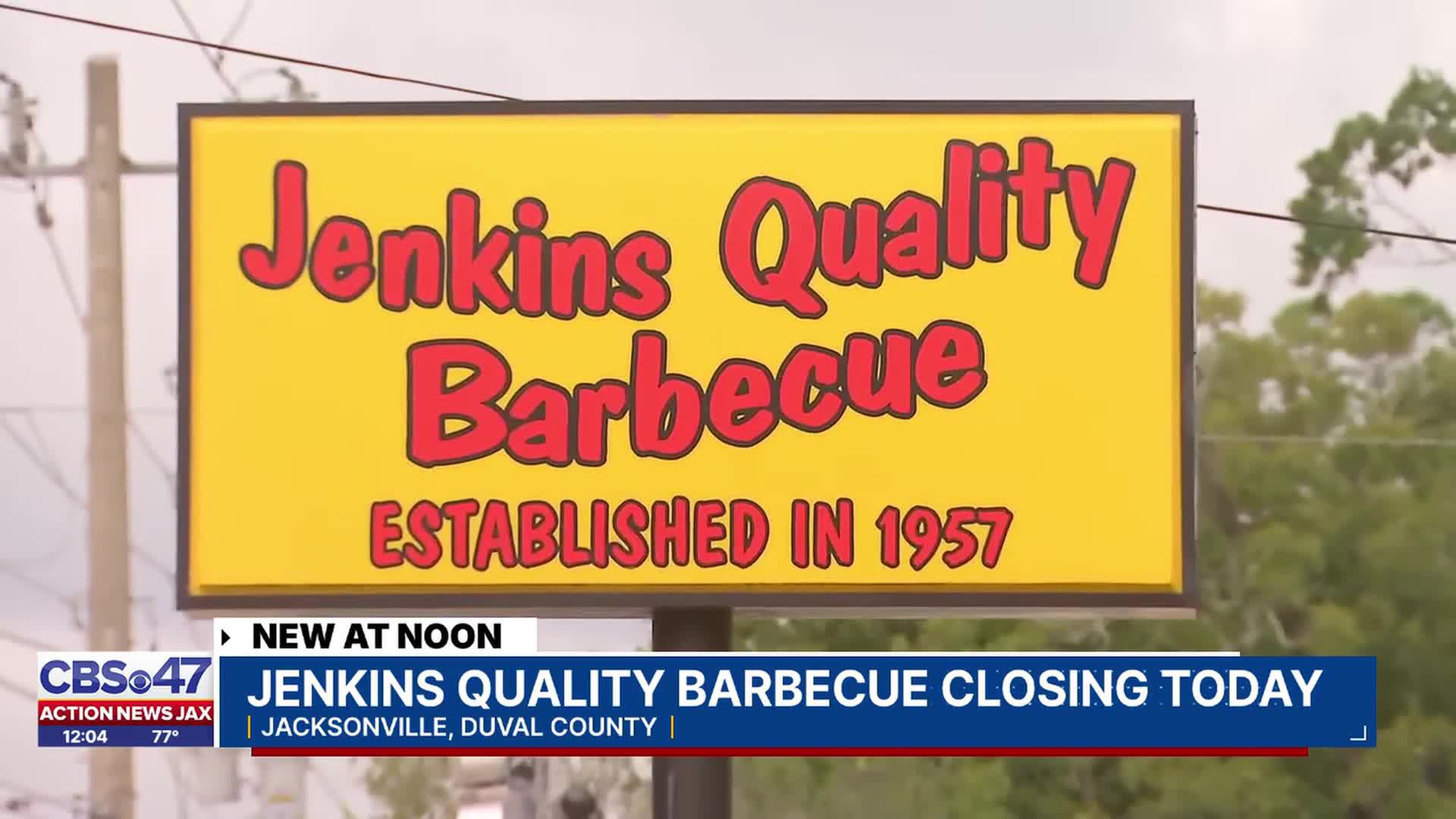 Jenkins Quality Barbecue to close its doors today after 68 years in ...