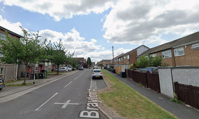 Brayton Approach, Swarcliffe: For arrested after street disturbance in ...
