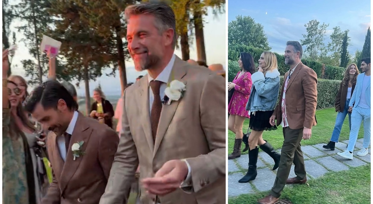 Luca Calvani e Alessandro Franchini sposi, le foto del matrimonio: la ...