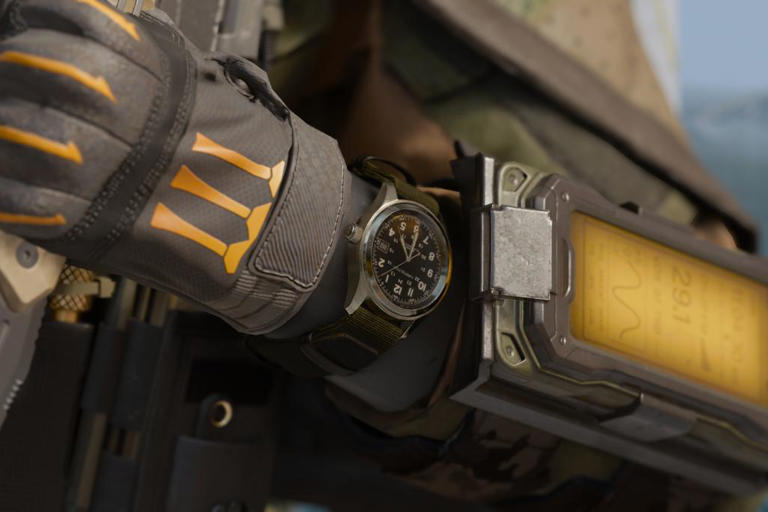 Hamilton teams up with Call of Duty for a limited-edition Khaki Field ...