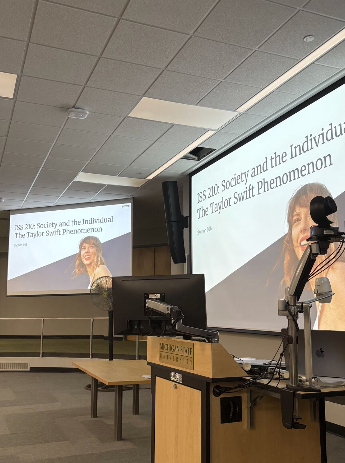 Taylor Swift course hits the classroom at Michigan State University