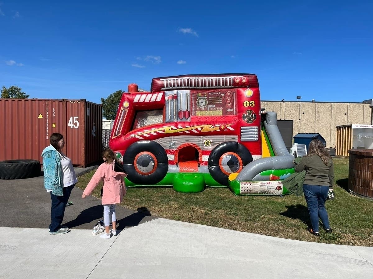 Meet Firefighters, Explore Trucks, Drive A Fire Engine Obstacle Course ...