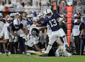 Penn State RB Kaytron Allen Reflects, Refocuses After Loss to Oregon