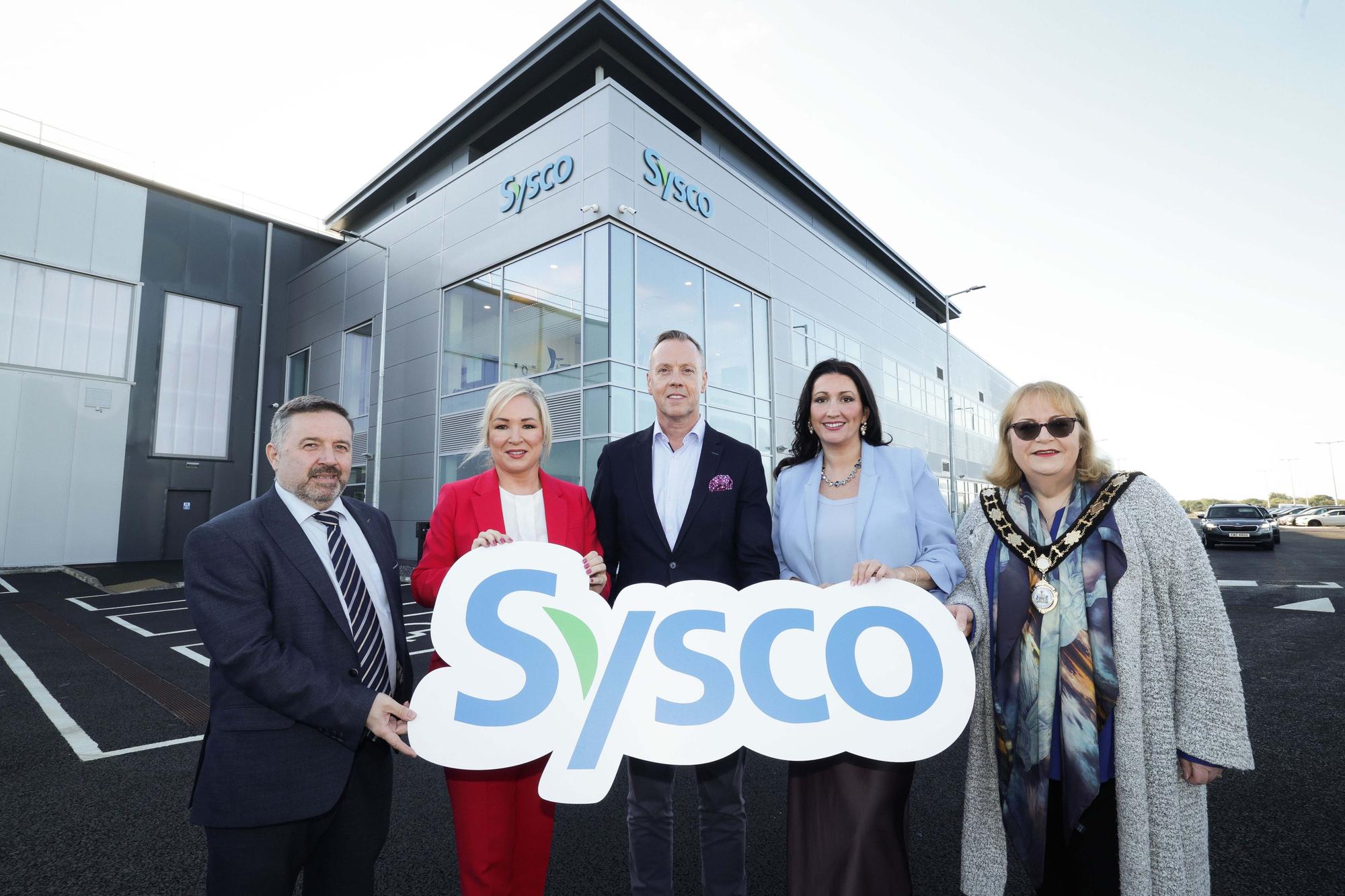 Major £23m Sysco hub at Nutts Corner reinforces Antrim and Newtownabbey ...