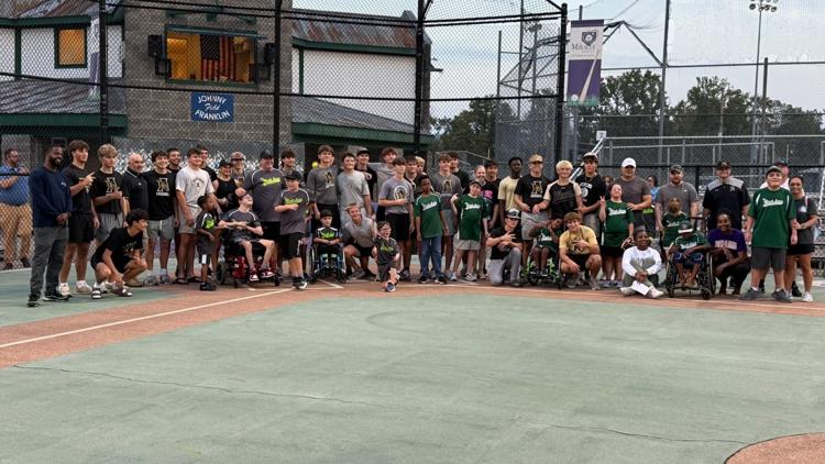 Athens High baseball team volunteers with Miracle League of North Alabama
